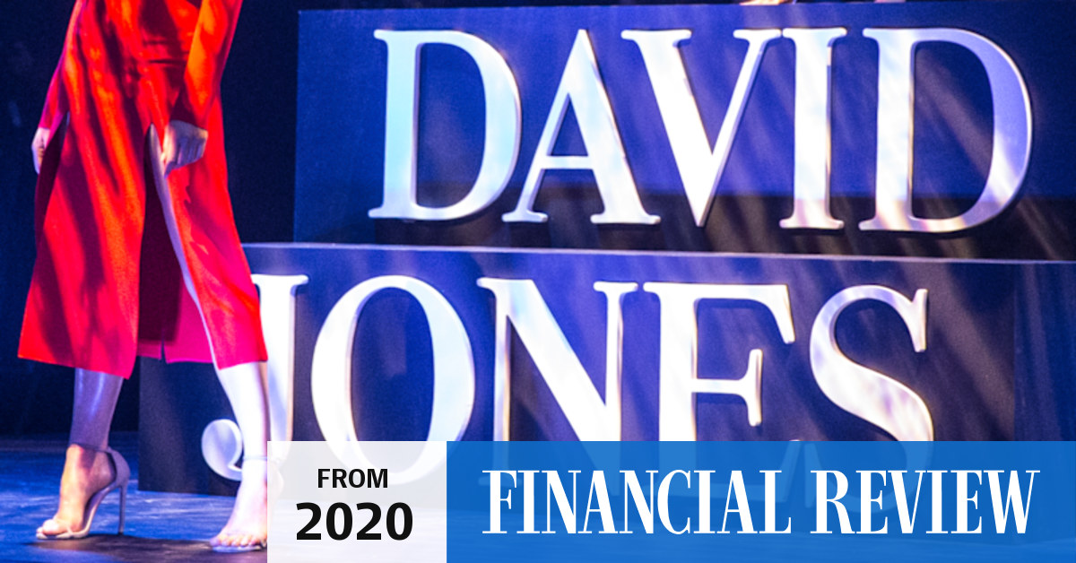 David Jones profit plunges after 'sad and difficult' December-half