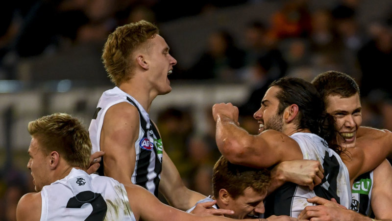 Childhood dreams of a famous Collingwood victory