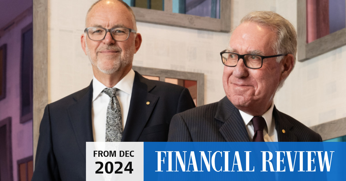 The two things David Gonski will miss as he exits gallery role