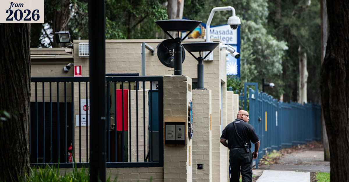 Armed officers at Jewish schools and synagogues carry weapons to ...