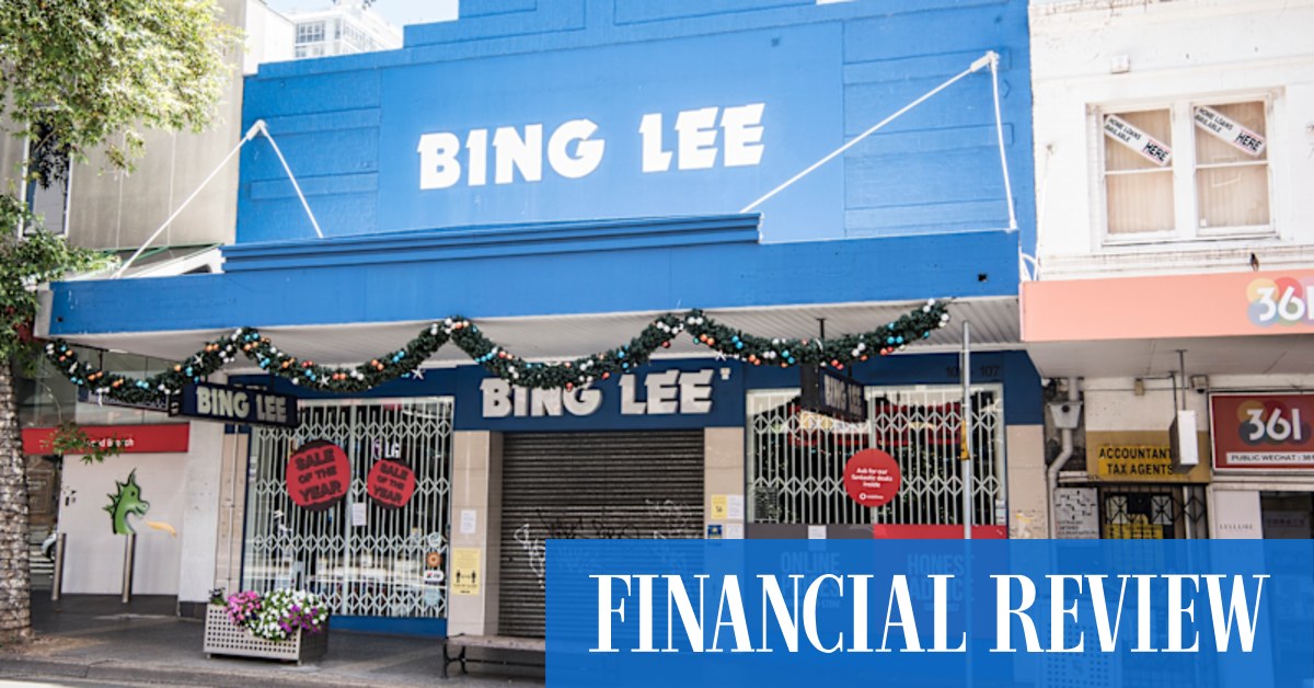 Bing Lee: Profits slump at electronics retailer amid tough online ...
