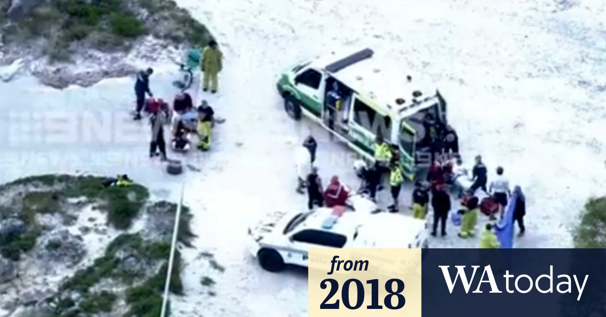 Rottnest Island jetty collapse: Mum with broken ankle holds up son's ...