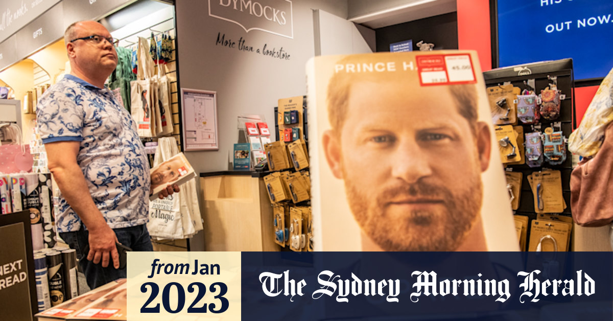 Prince Harry book: Spare fails to excite Australian readers