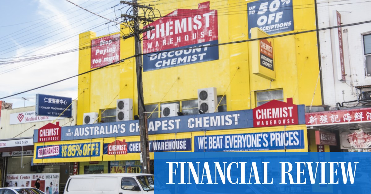 Chemist Warehouse founders Jack Gance and Mario Verrocchi shared $364m ...