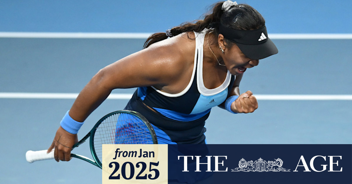 Australian Open 2025: Destanee Aiava celebrates career-changing victory ...