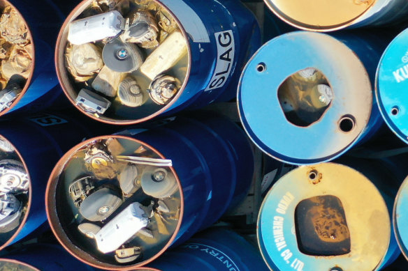 Dangerous waste dumped near highway in Melbourne’s east