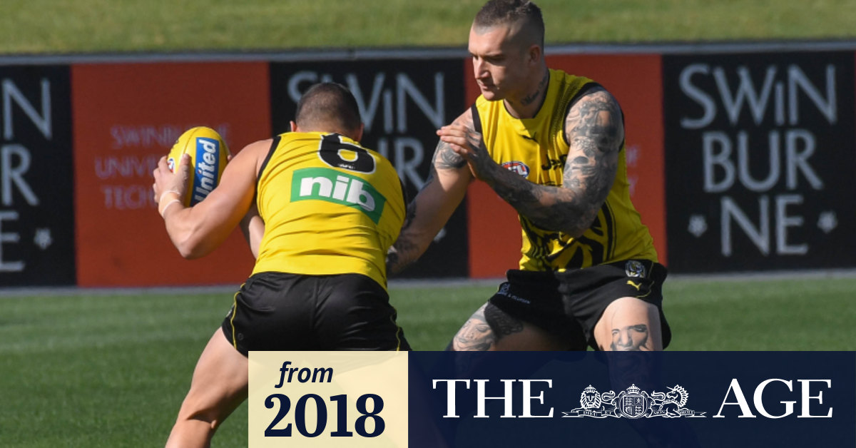 Light duties for Dustin Martin in last run before preliminary final