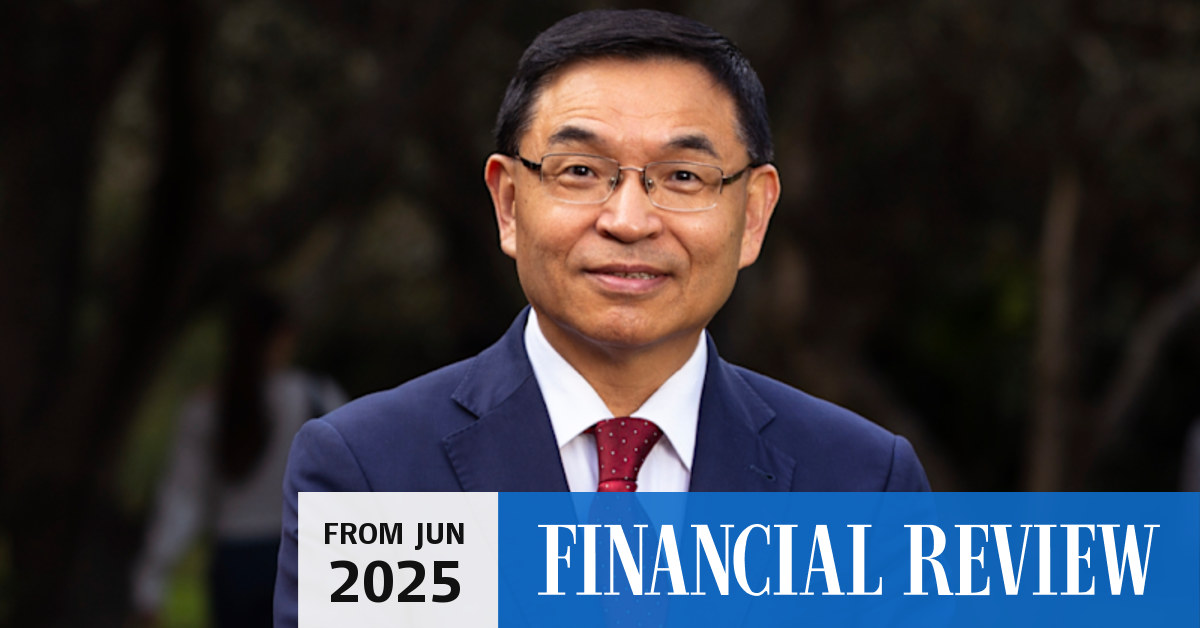 Max Lu, new Wollongong University leader, admits to rocky terrain ahead