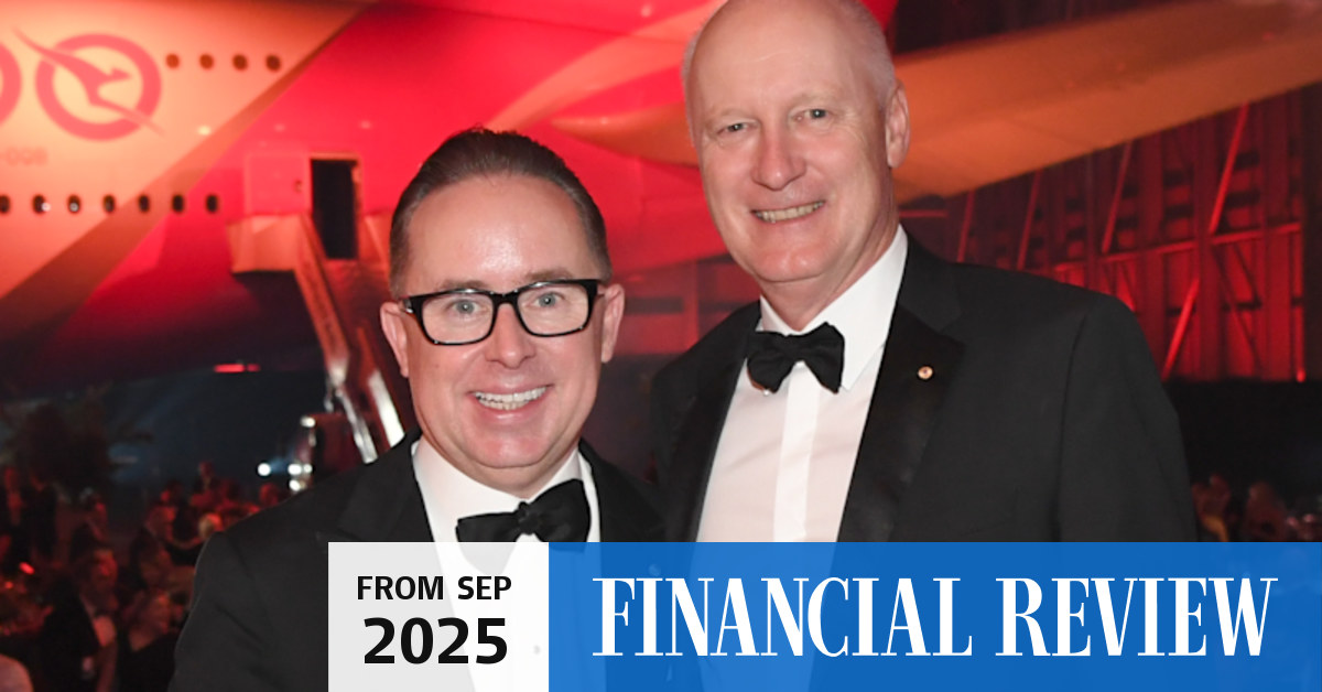 Richard Goyder leaves AFL as memories of Qantas come back with Alan ...