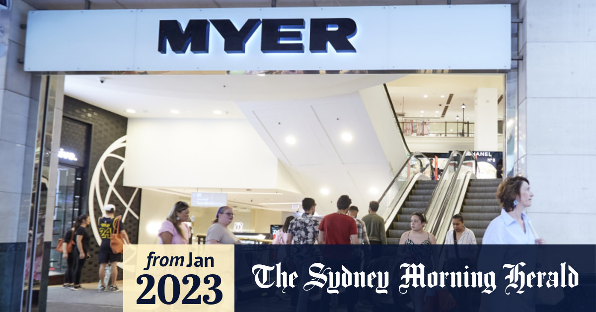 Myer sales surge to record