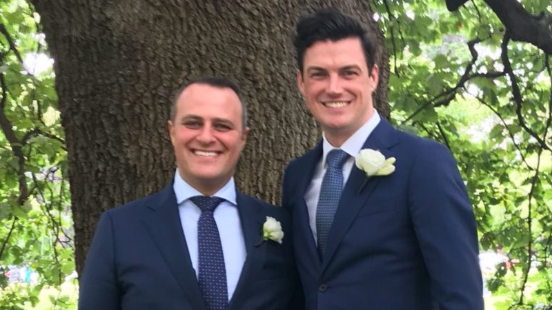 Liberal MP Tim Wilson weds after parliament proposal