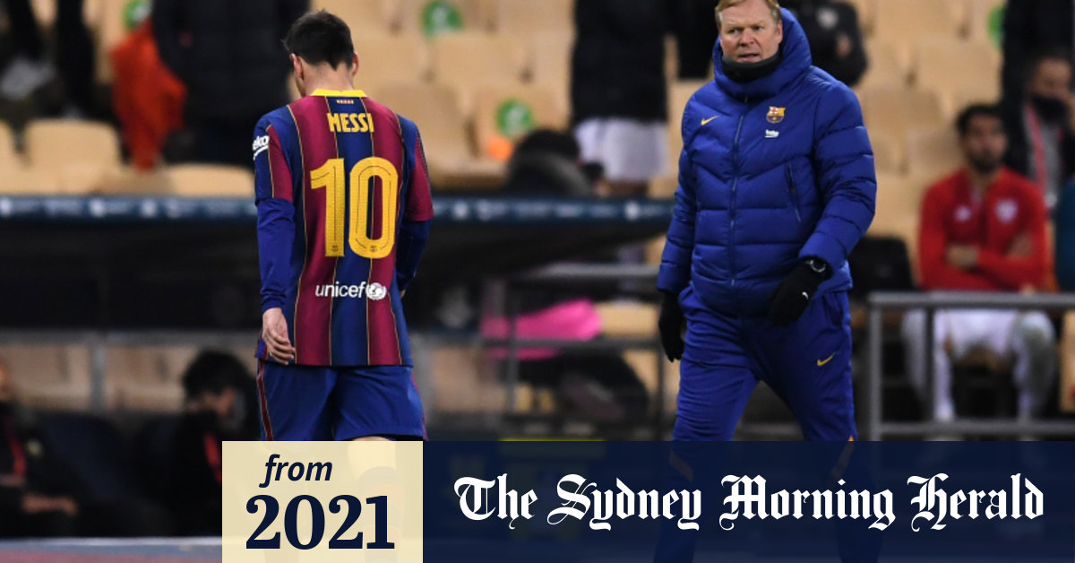 Messi sees red, Athletic beat Barca in Spanish Super Cup