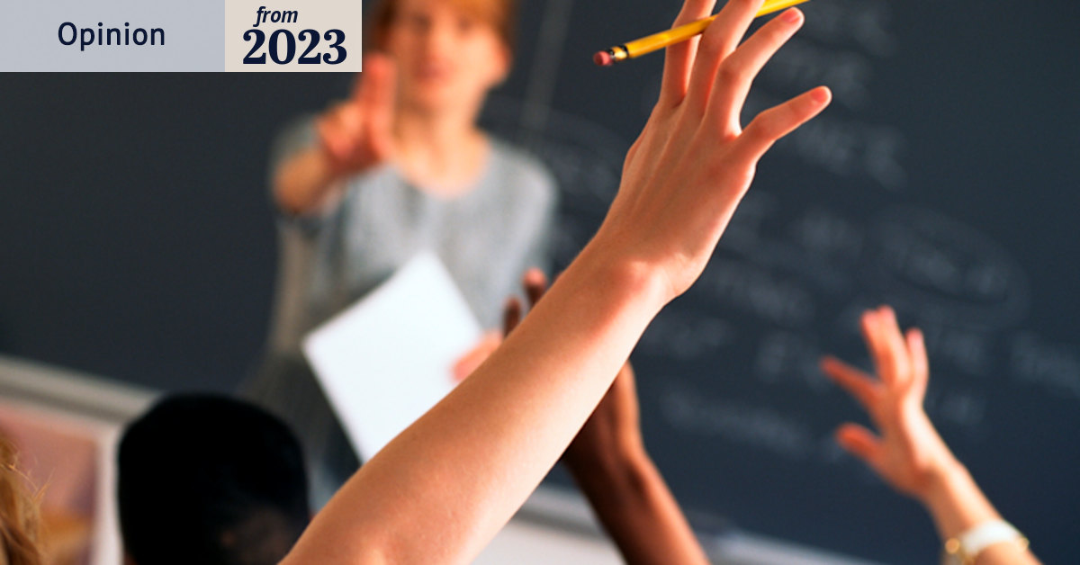Political incursion into teaching the teachers is a hard lesson