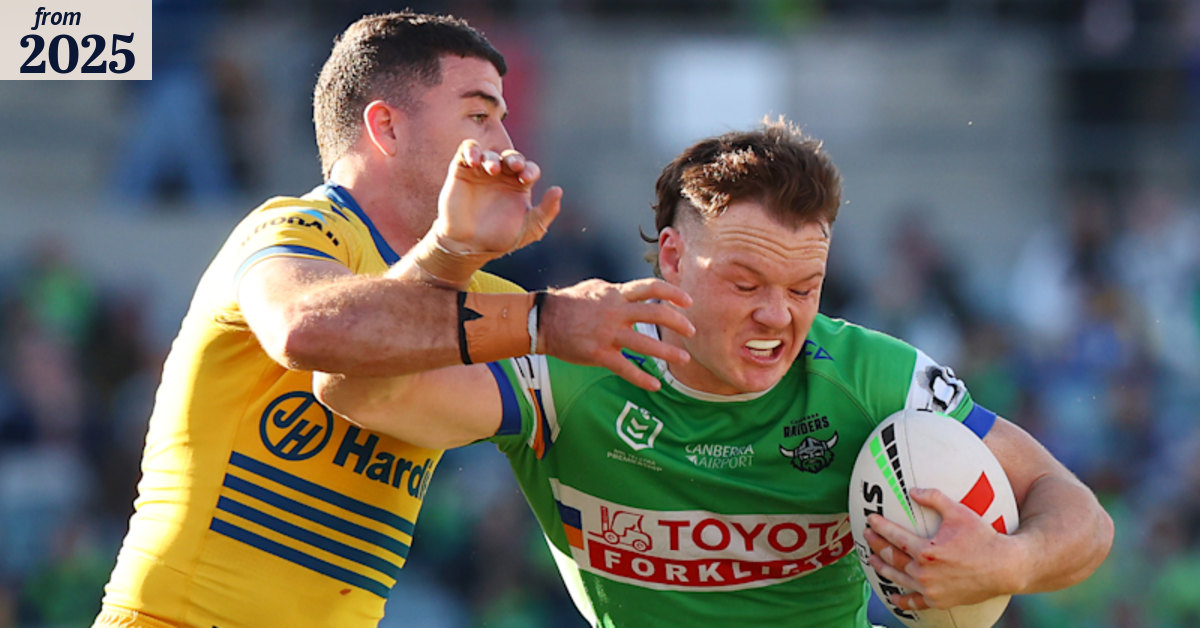 NRL 2025: Canberra Raiders finish fast to defeat Parramatta Eels 40-16 ...
