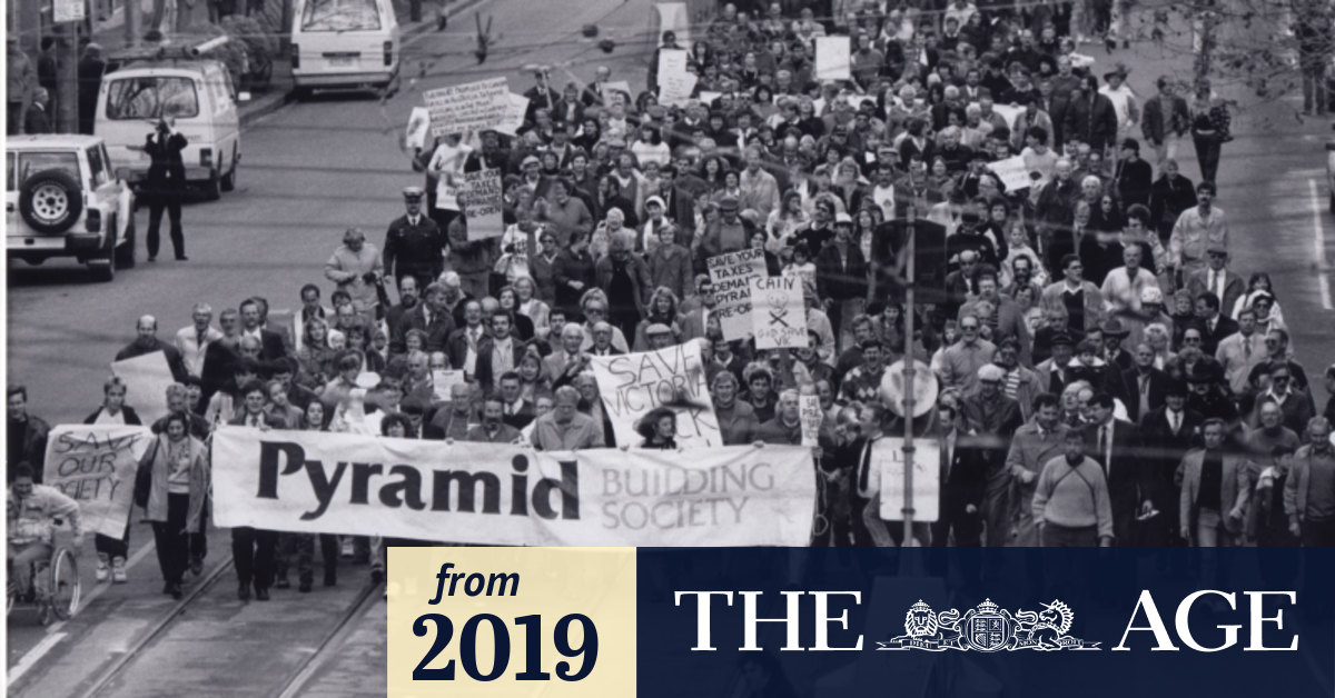 From the Archives, 1990: Victoria in crisis after Pyramid group collapse
