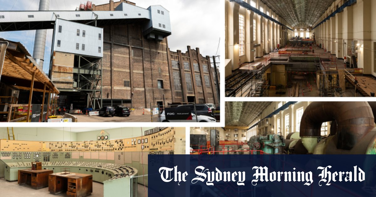 White Bay power station: Rozelle building repurposed for public use
