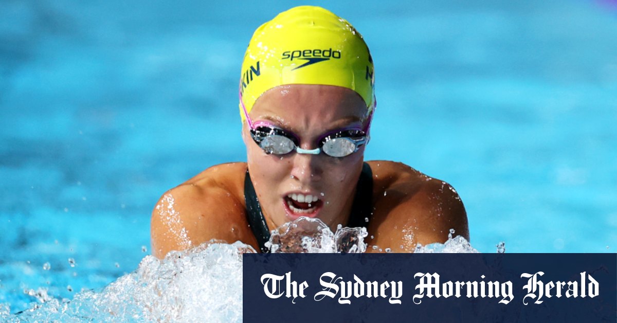 Australian Swimming Championships; Abbey Harkin fought a crisis ...
