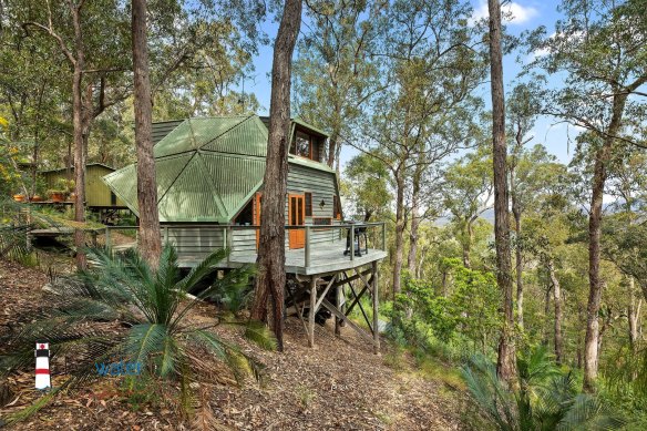 NSW property: Dome House on NSW South Coast shaped like a 50-cent piece ...