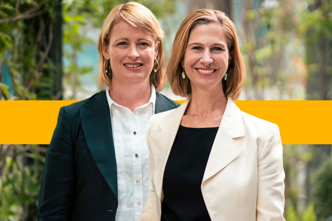 Arup co-chairs Kate West and Kerryn Cokerwin the professional services ...