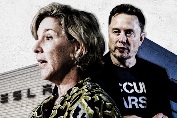 TSLA NASDAQ: Robyn Denholm spotted at NRL State of Origin as Musk melts ...