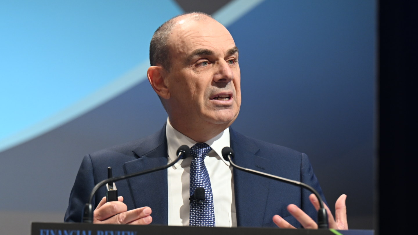 The strong man of banking bows out