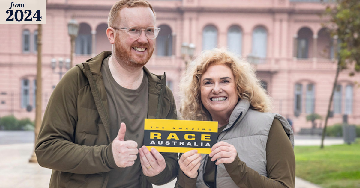 Luke McGregor stars in The Amazing Race Australia: Celebrity Edition