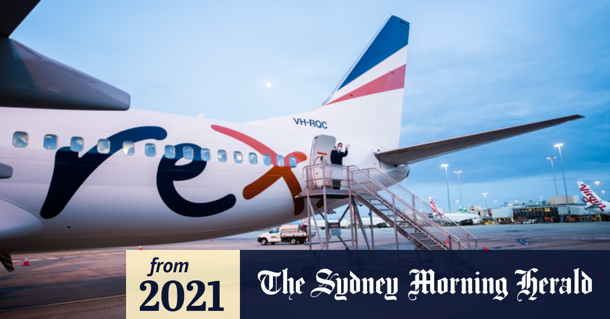 Rex to challenge ‘fare gouging’ Qantas with Sydney-Canberra flights