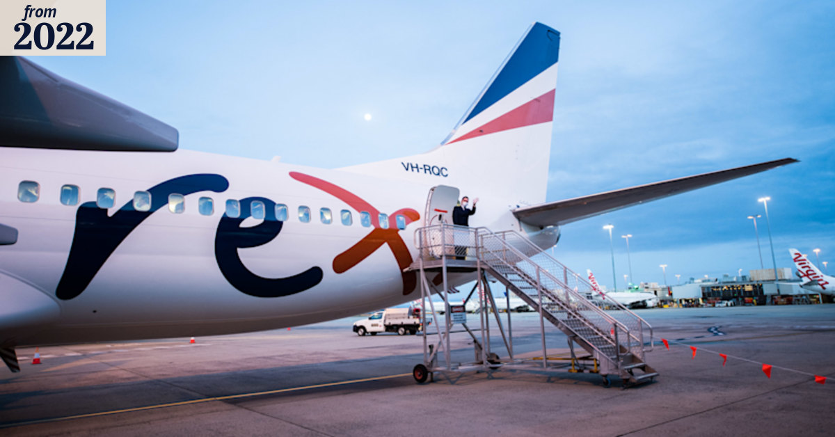 Rex Airlines ups the ante on Qantas in fly-in-fly-out market
