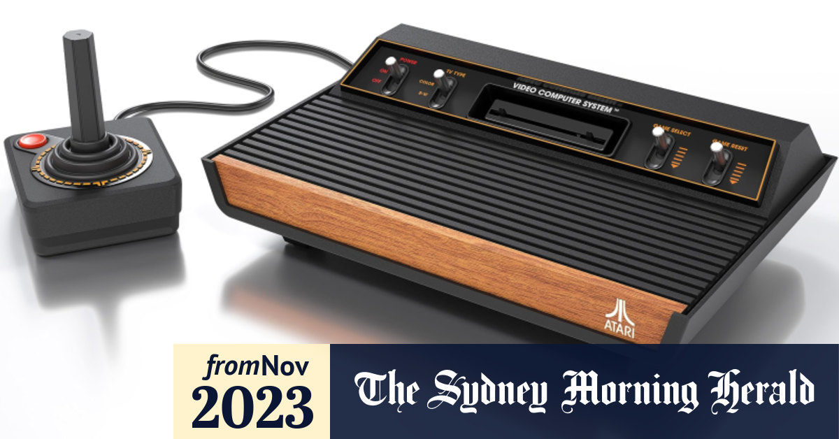 The Atari 2600 is back with a new spin on retro gaming