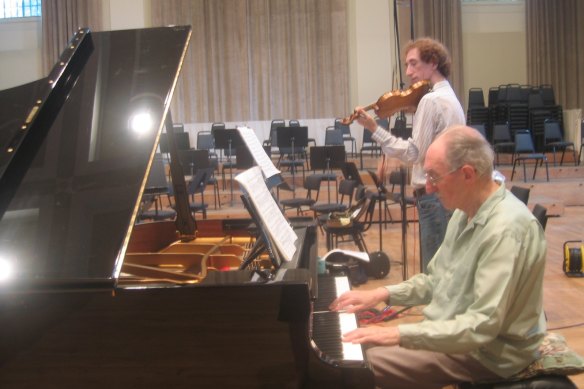 Concert pianist and renowned teacher who was devoted to a musical life