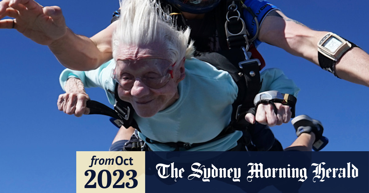 Dorothy Hoffner’s record skydive came just days before she died