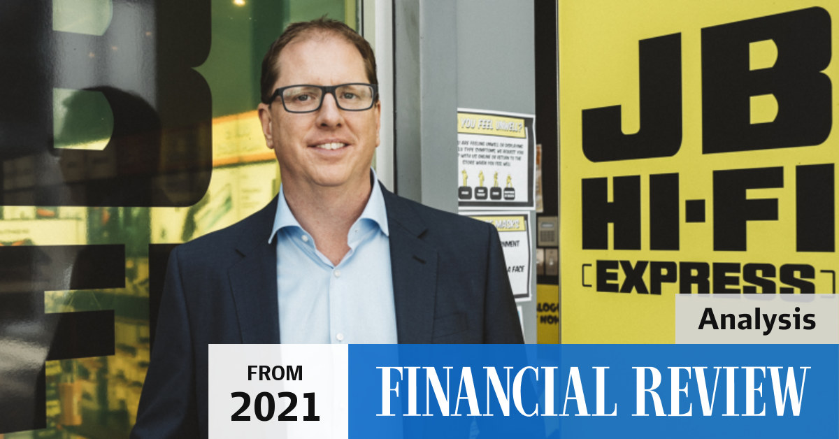 Richard Murray leaves JB Hi-Fi in good hands