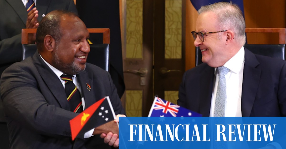 Australia, PNG sign historic defence treaty to curtail China