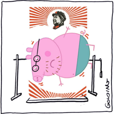 Peppa Pig the 'gangster' banned in China for subversion