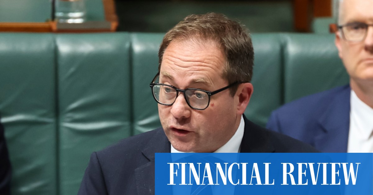 Assistant Treasurer Daniel Mulino says super funds will have to pay ...