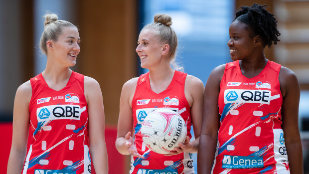 NSW Swifts pay tribute to the golden years with new uniforms