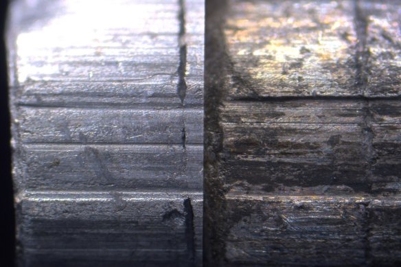 How are forensics used by police to match bullets to guns?