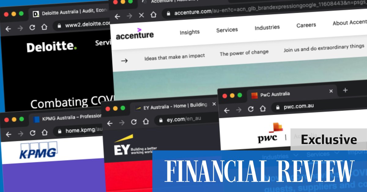 Accenture, PwC, Deloitte, EY, KPMG: what the big consulting firms pay