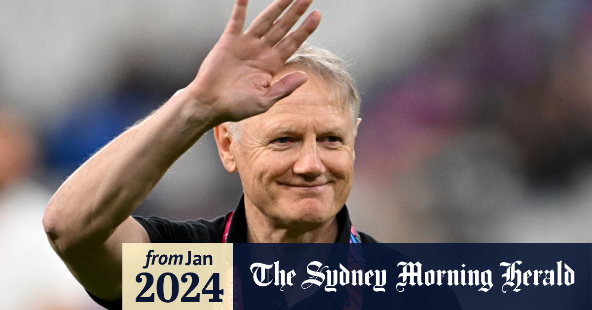 Rugby 2024: Joe Schmidt set to replace Eddie Jones as Wallabies coach