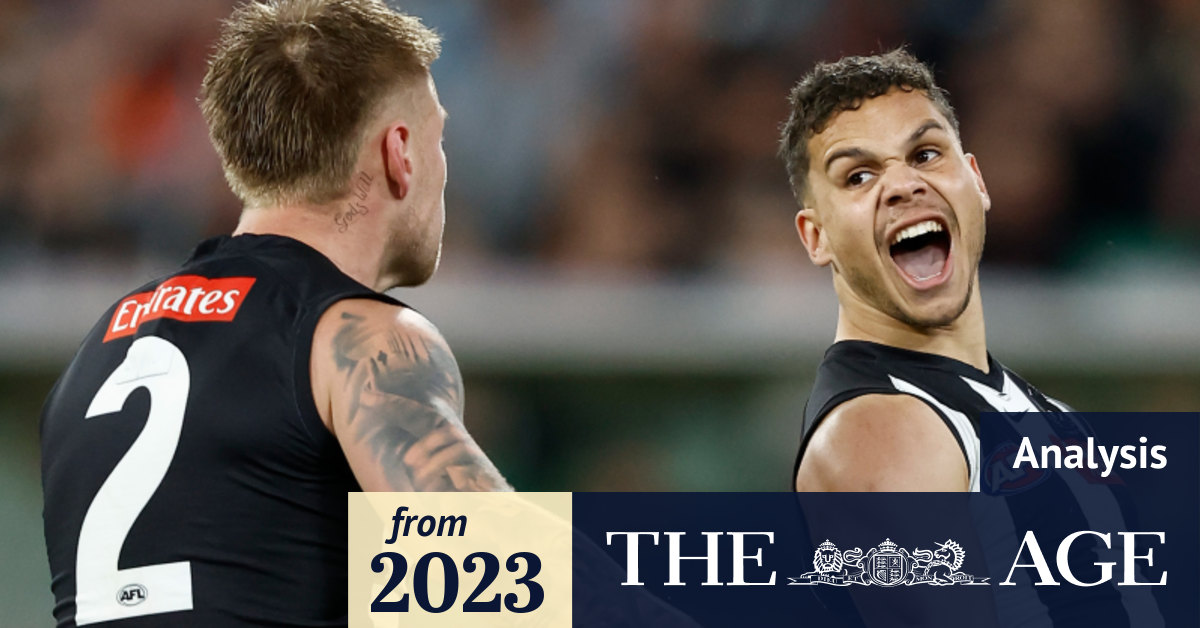 AFL Finals 2023: Lightweight Collingwood Magpie Bobby Hill dominates ...