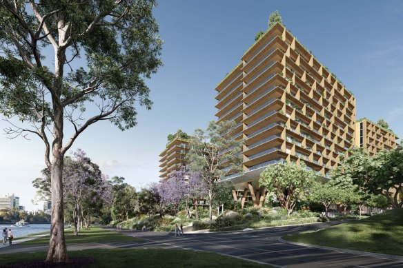 Controversial riverside project back before council with more units