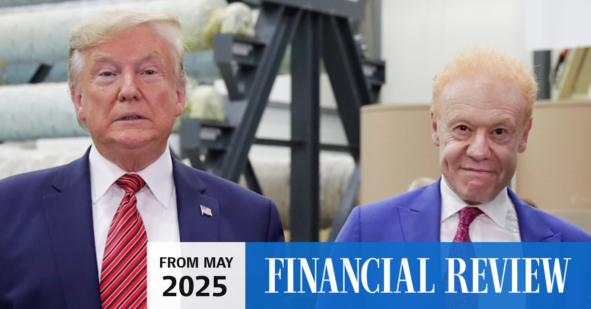 Anthony Pratt pumps billions into Trump’s America in White House meet”