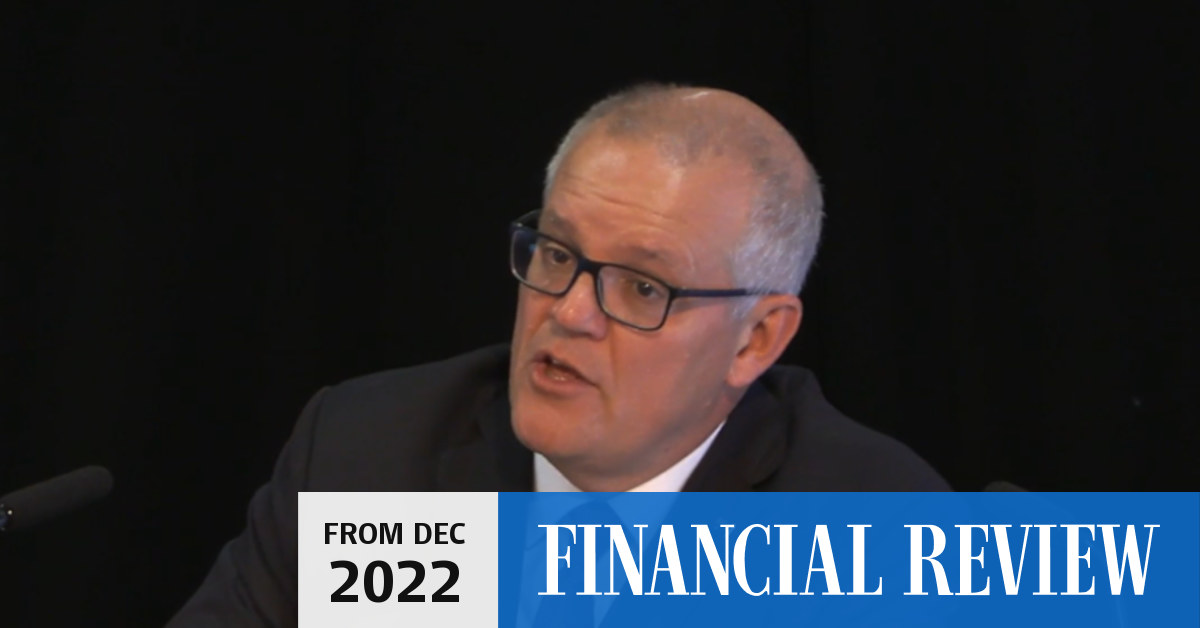 Scott Morrison says he was never told robo-debt was unlawful