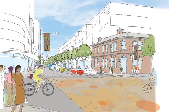 The plan to transform ‘overlooked’ Botany Road with offices, laneways