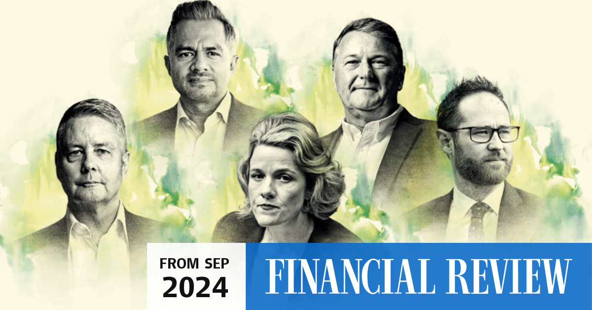 AFR Power list 2024: Australia’s top five most influential people in ...