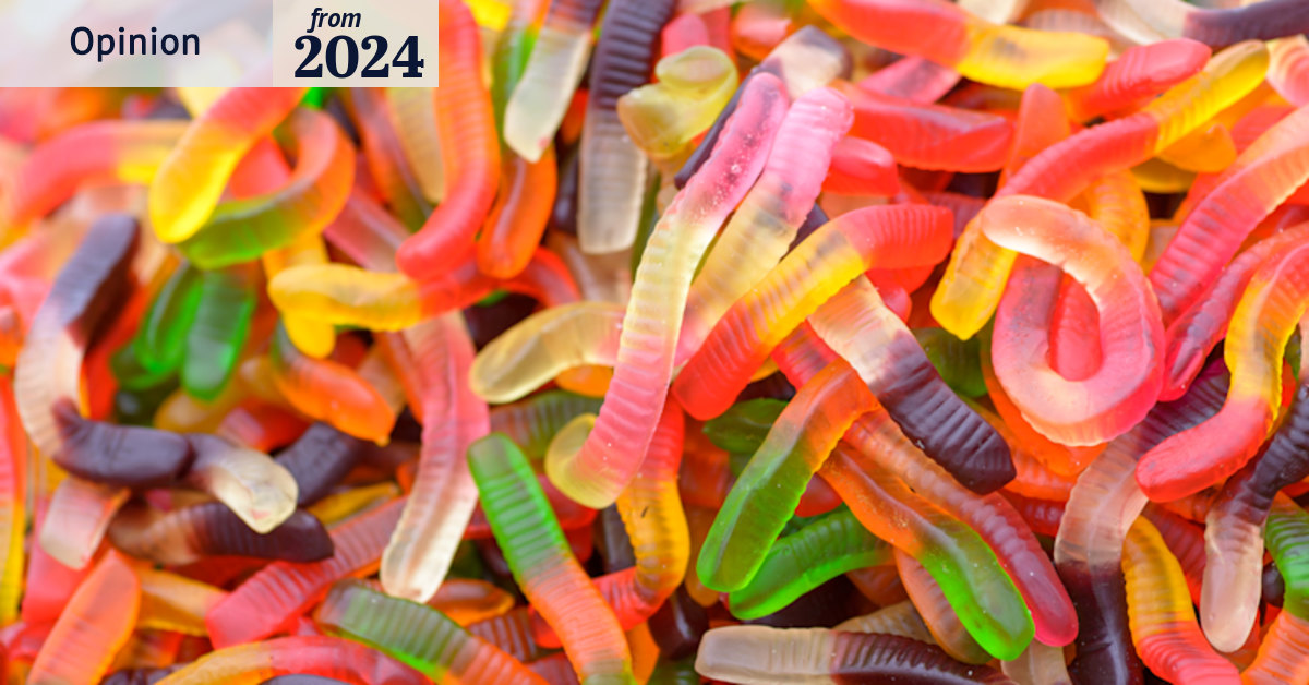 It started with a jelly snake: How to have a healthy attitude about ...