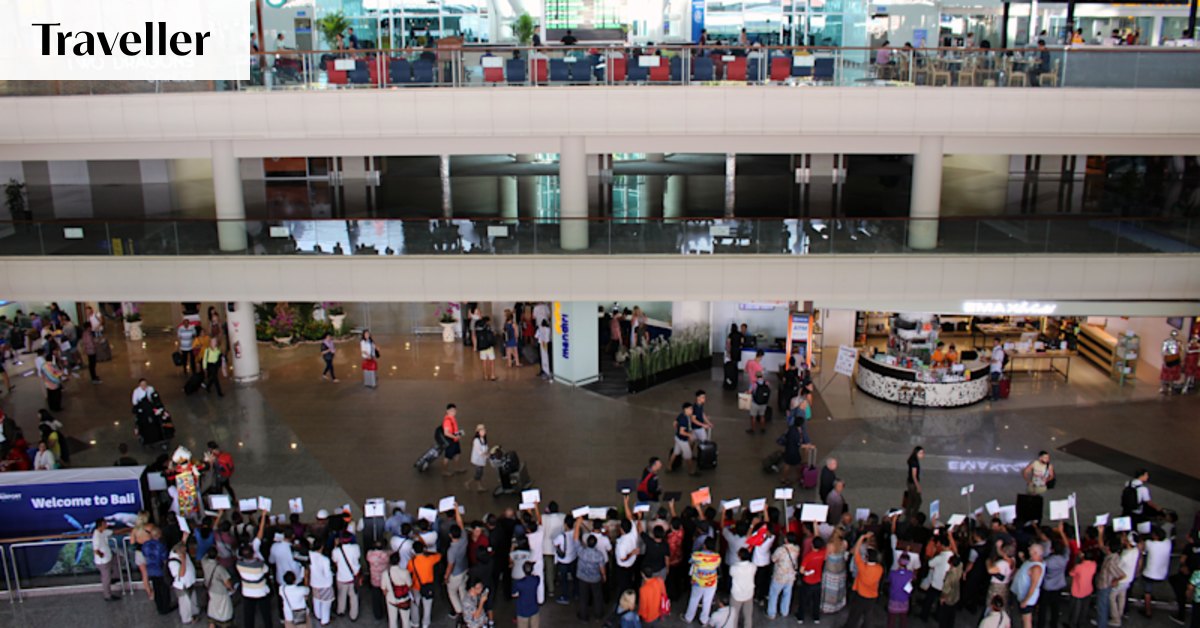 You’ll need a holiday after tackling Bali’s nightmare airport queues