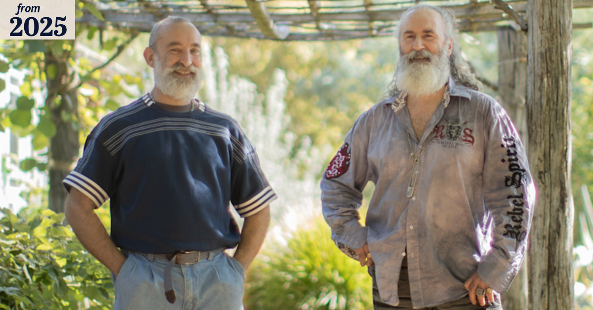 “Inside the theatrical garden with a mellow heart”