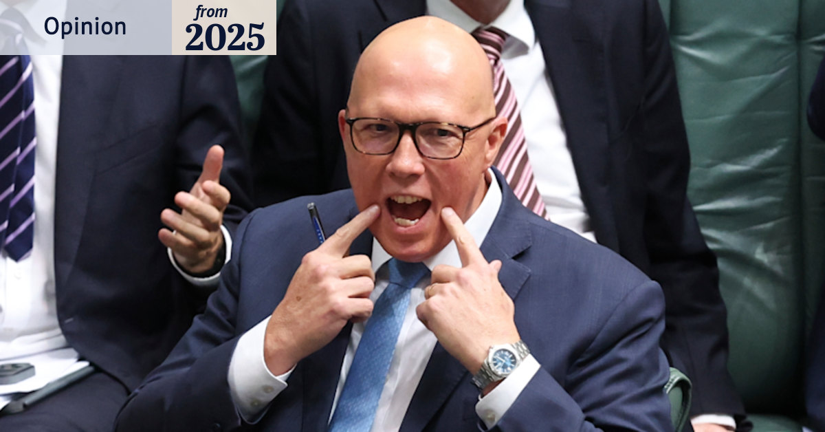 Opinion: Peter Dutton tried to make Aboriginal people political ...