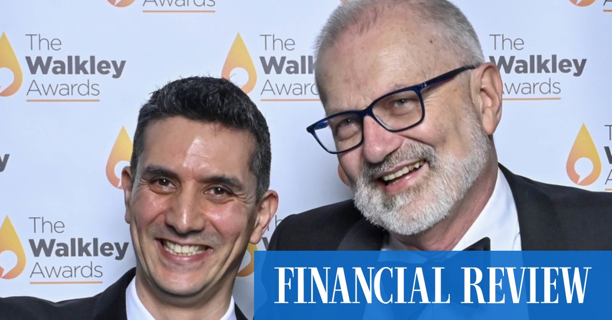 AFR pair nominated for journalist of the year award for PwC scoop